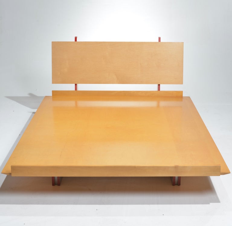 Richard Neutra's Loring House Custom Queen Bed For Sale at 1stDibs