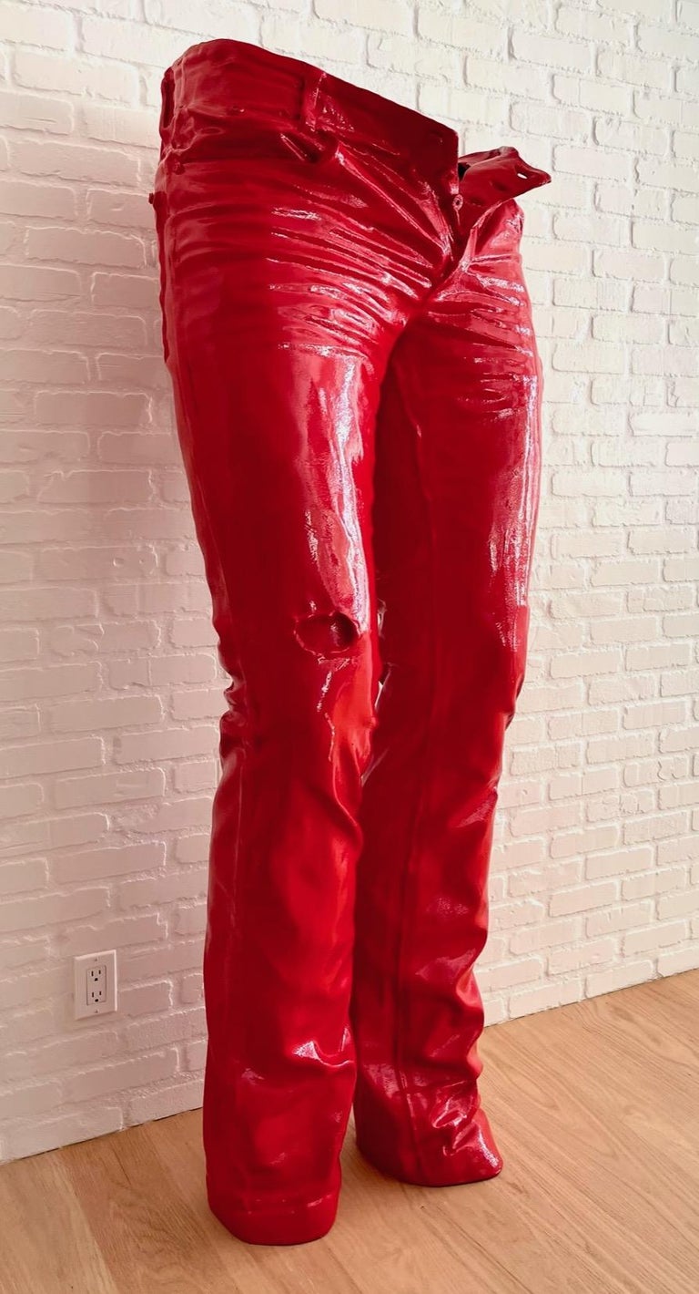 Richard Orlinski - "Born Wild" Resin Sculpture 71" x 20" x 20" inch Ed ...
