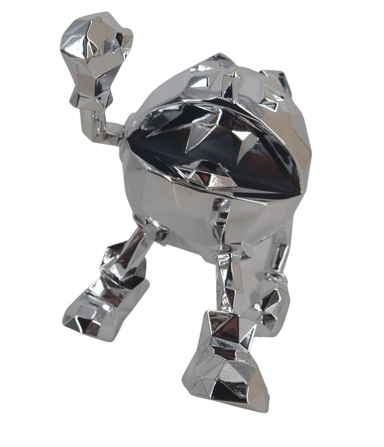 Richard Orlinski - Pac-Man (Silver edition) - Sculpture For Sale at 1stDibs
