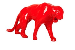 Richard Orlinski - Panter Red For Sale at 1stDibs