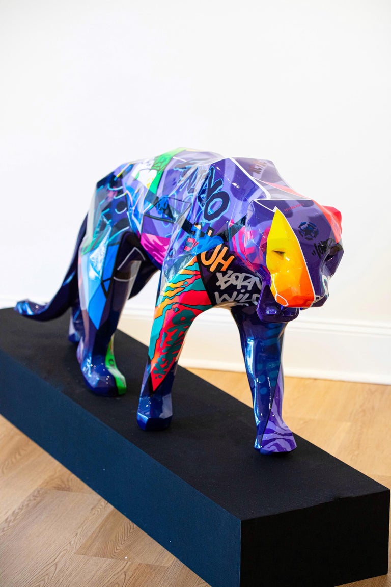 Richard Orlinski - Panther - TAG Graffiti For Sale at 1stDibs