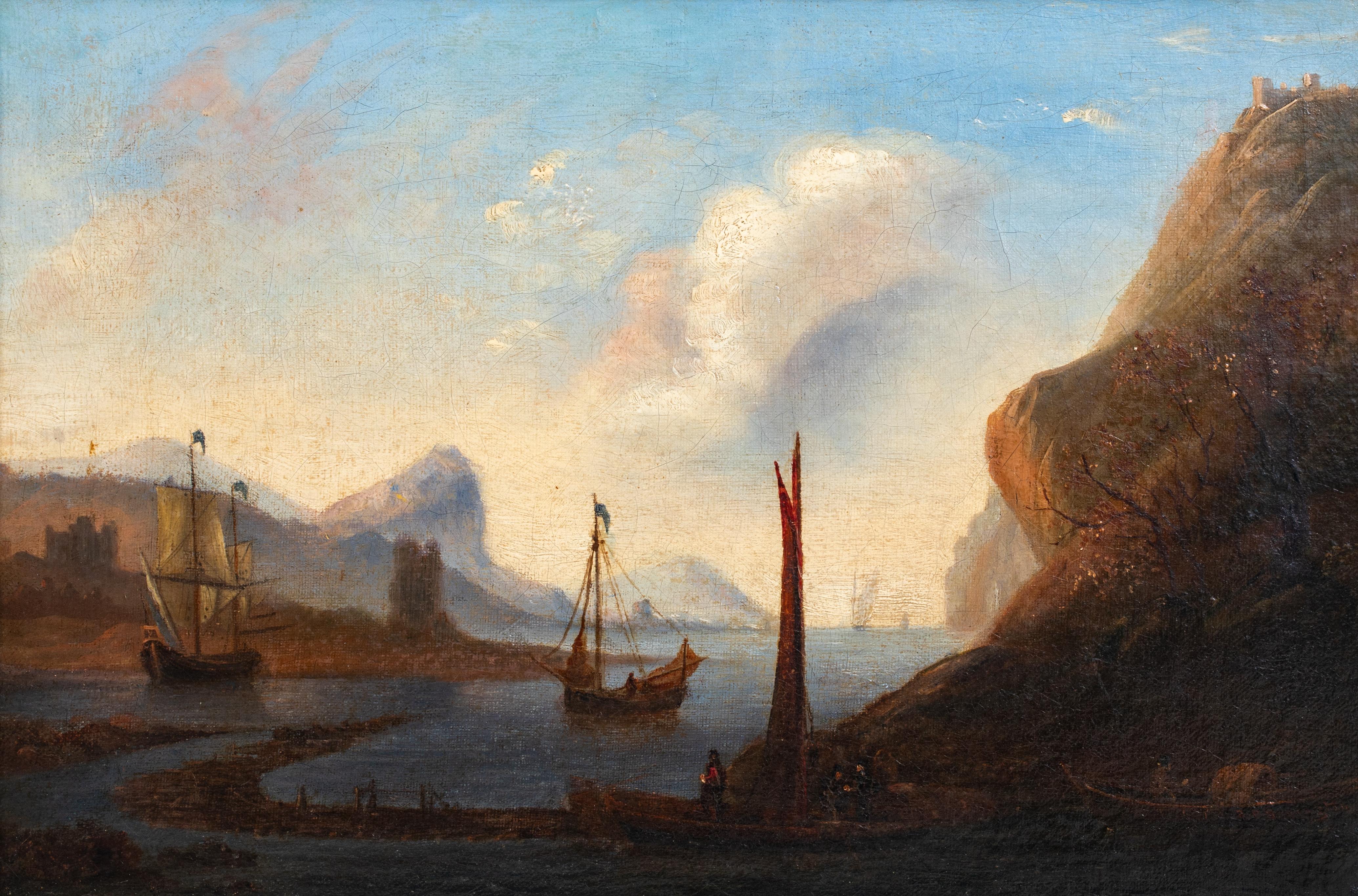 Richard Parkes Bonington - French Coastal Landscape, circa 1824 by ...