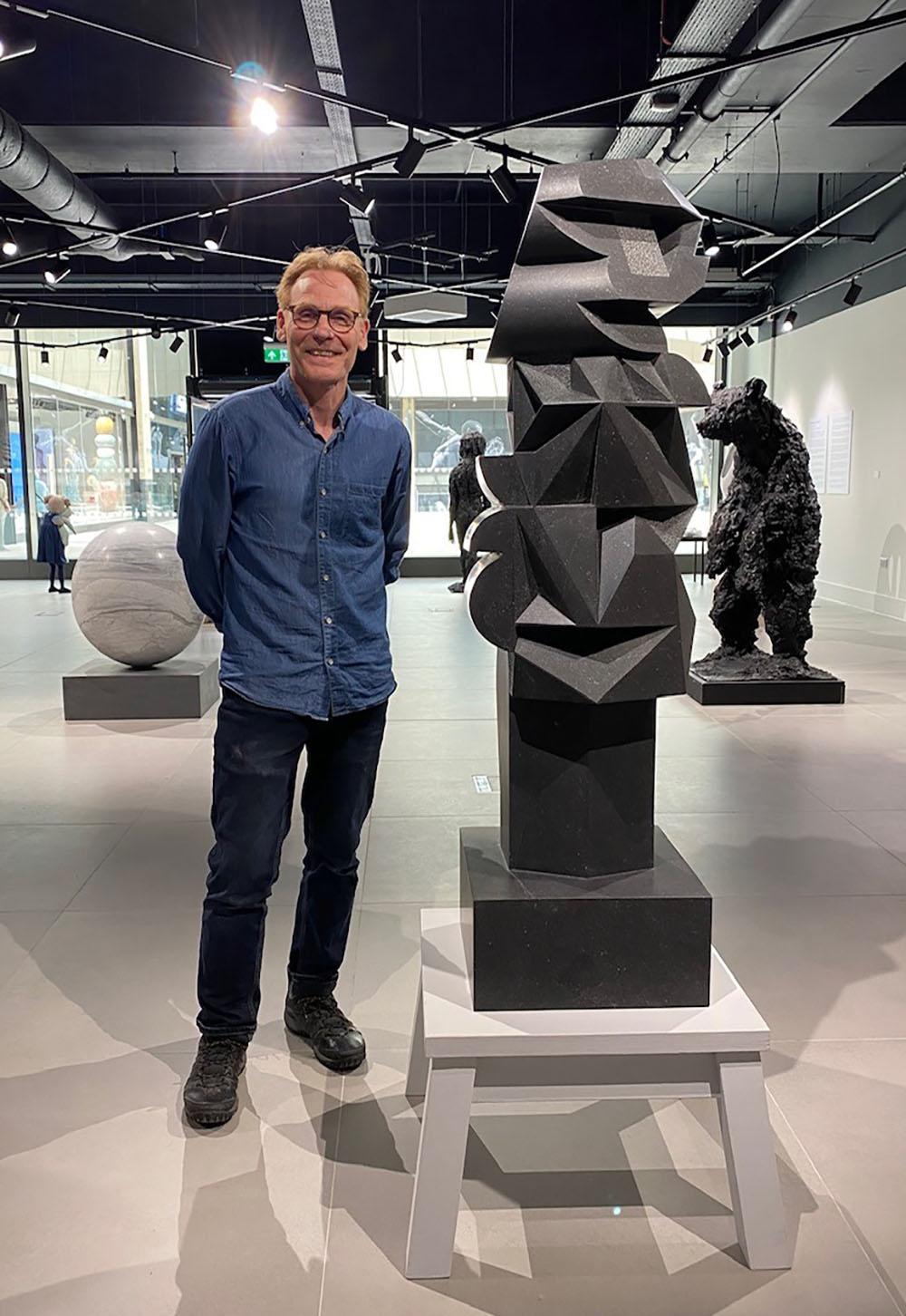 Richard Perry - Rook By Richard Perry - Large abstract sculpture, Irish ...