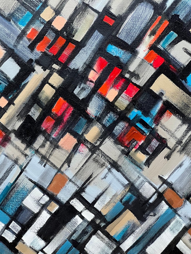 Richard Proctor - Abstract Geometric Acrylic Painting by Richard ...
