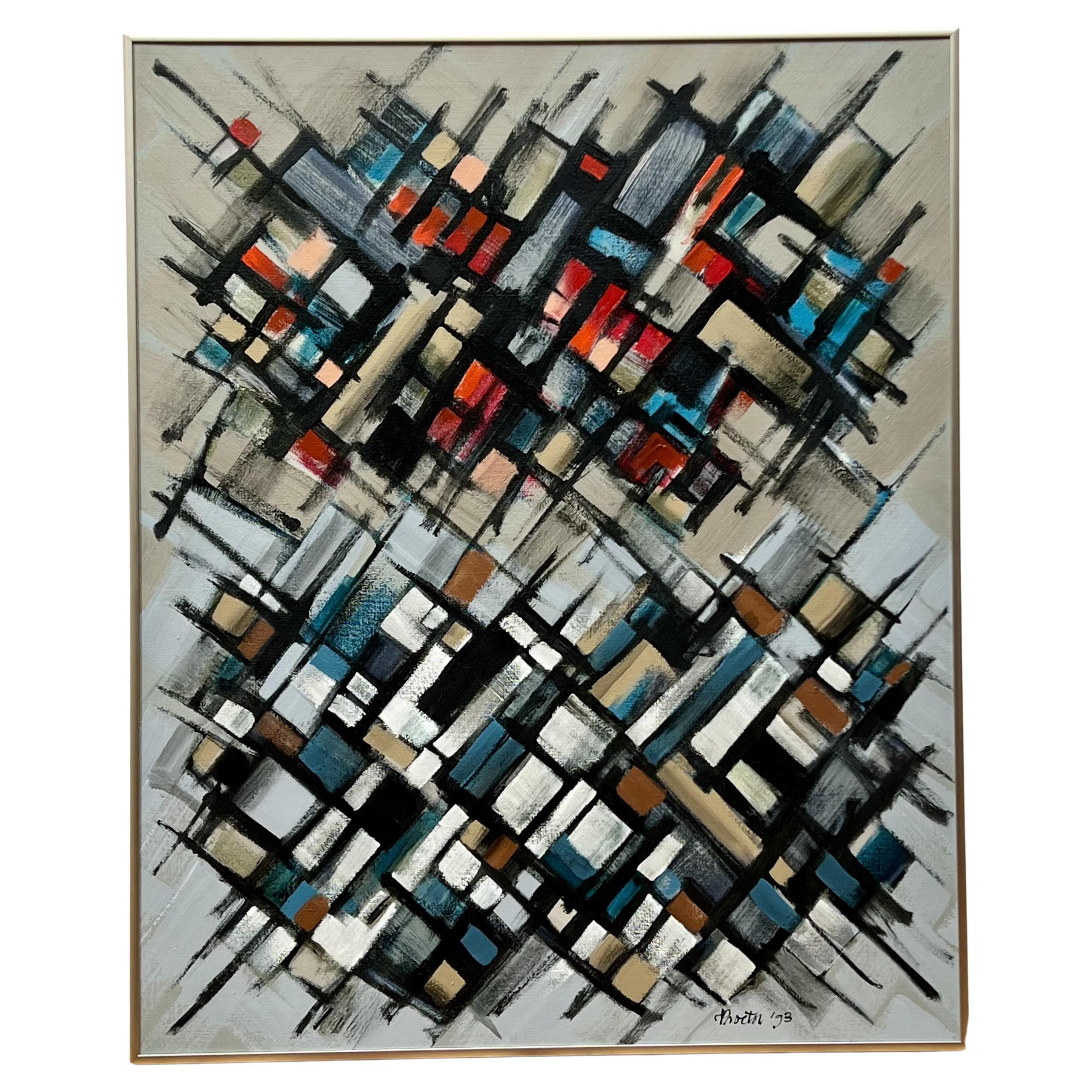 Richard Proctor - Abstract Acrylic Painting on Canvas by Richard ...