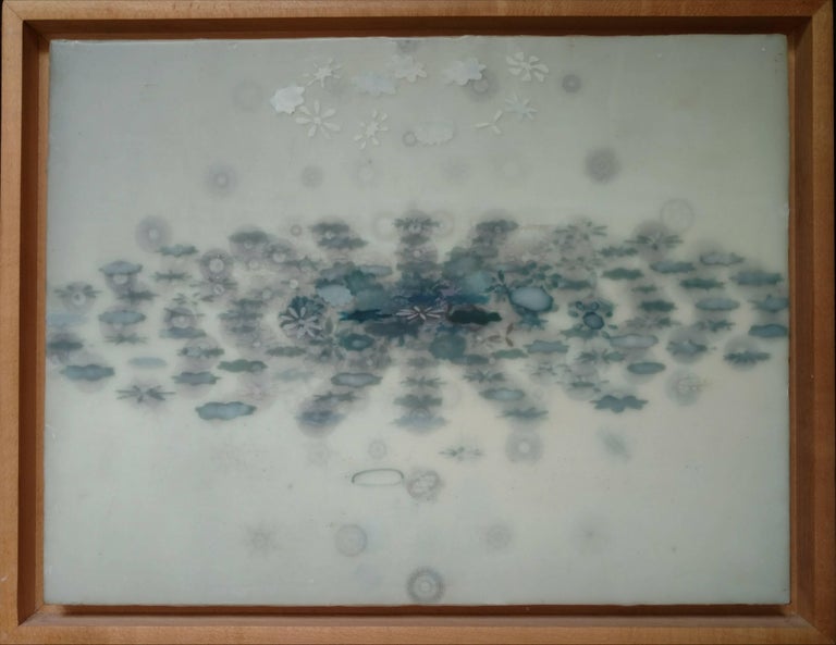 Richard Purdy - Musical Hat, Encaustic and Digital Print on Plywood For ...