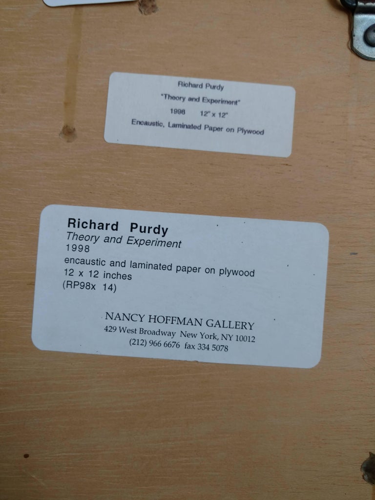Richard Purdy - Theory and Experiment, Encaustic and Laminated Paper on ...