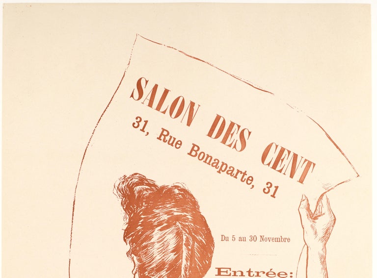 Richard Ranft, Original Vintage Poster, Salon des Cent, Exhibition ...