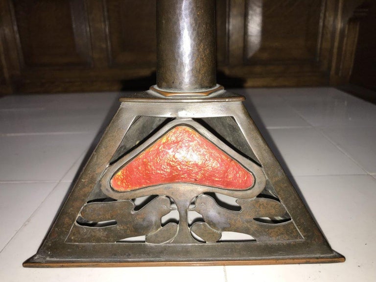 Richard Rathbone, Attributed to Voysey Pewter and Enamel Arts and ...