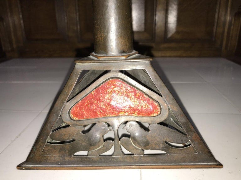 Richard Rathbone, Attributed to Voysey Pewter and Enamel Arts and ...