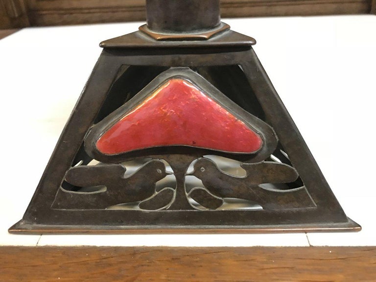 Richard Rathbone, Attributed to Voysey Pewter and Enamel Arts and ...