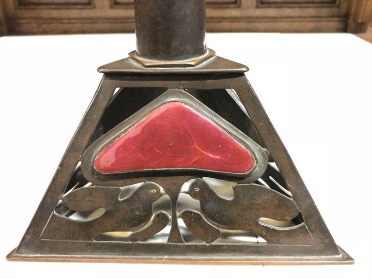 Richard Rathbone, Attributed to Voysey Pewter and Enamel Arts and ...