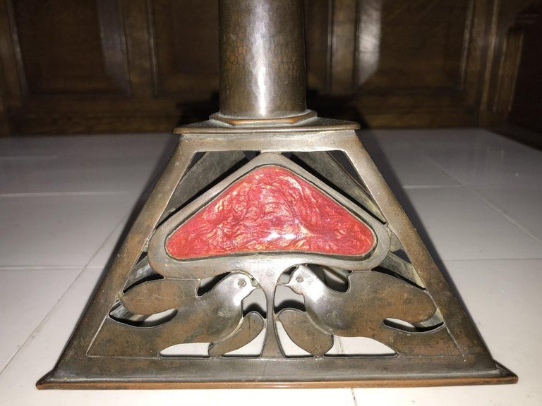 Richard Rathbone, Attributed to Voysey Pewter and Enamel Arts and ...