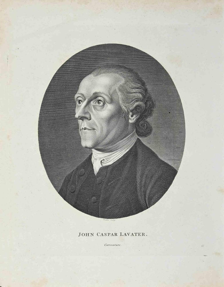 Richard Rhodes - Portrait of John Caspar Lavater - Original Etching by ...