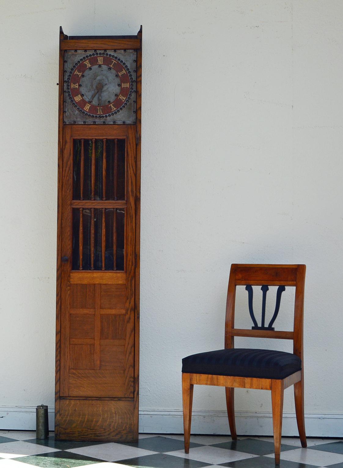 Richard Riemerschmid, Art Nouveau Longcase Clock, 1908 at 1stDibs