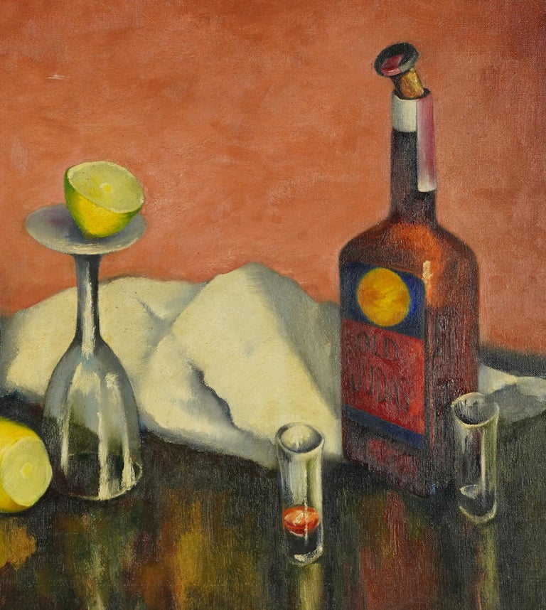 Richard Rogers - Antique American Large Modernist Exhibited Cocktail ...