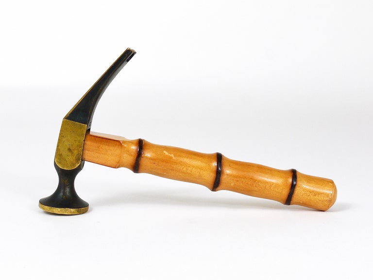 Richard Rohac Bamboo Brass Hammer, Bottle Opener, Cork Screw ...