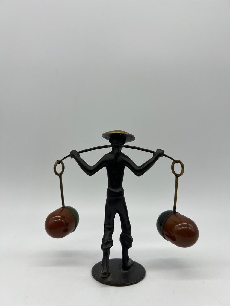 Richard Rohac Chinese Water Carrier Salt and Pepper Shaker, 1955 For ...