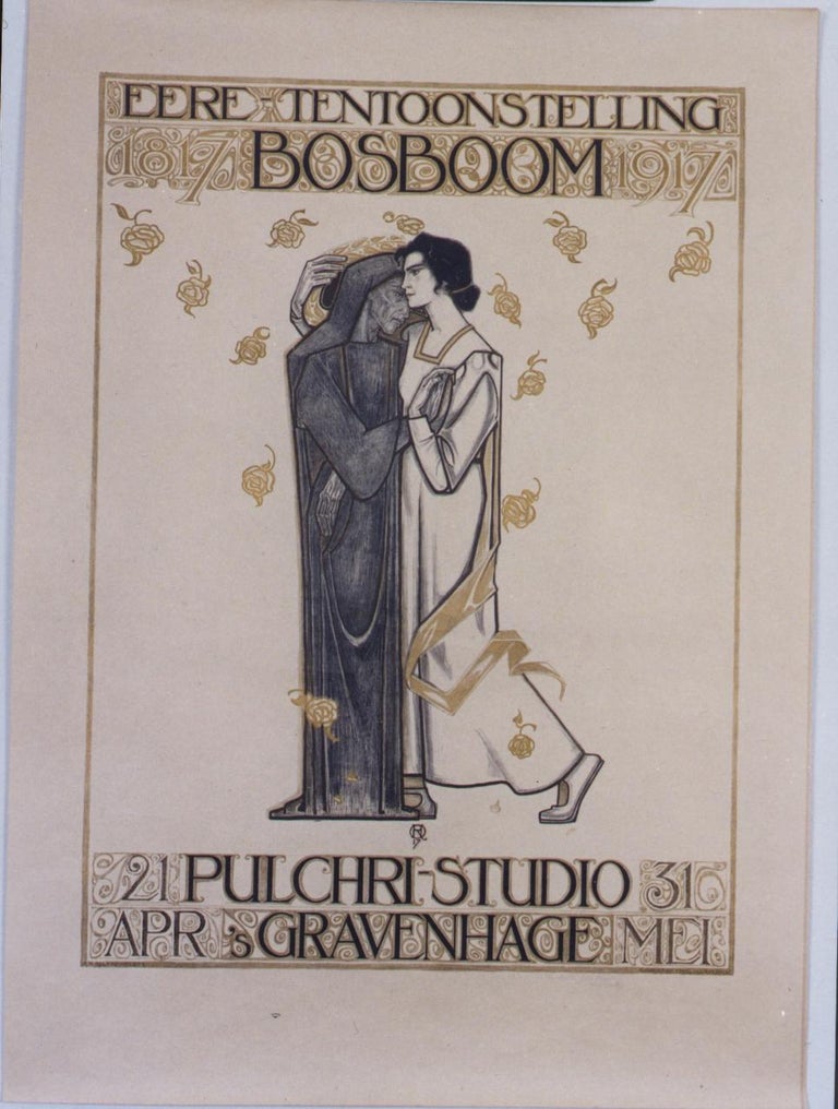 Richard Roland Holst - BOSBOOM. 1917. For Sale at 1stDibs