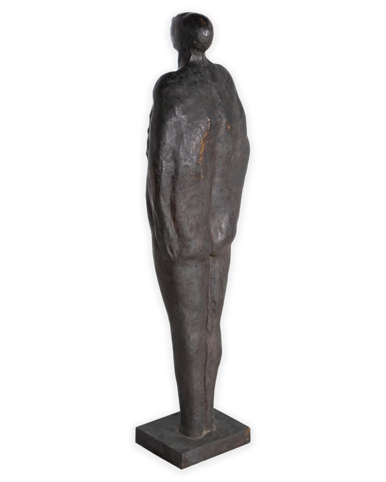 Richard Rosenblum "Nude Figure", Bronze, Signed on Self Base For Sale ...