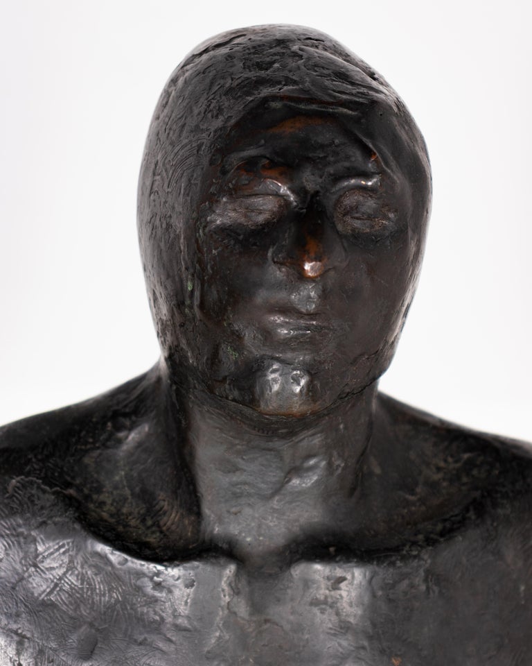 Richard Rosenblum "Nude Figure", Bronze, Signed on Self Base For Sale ...