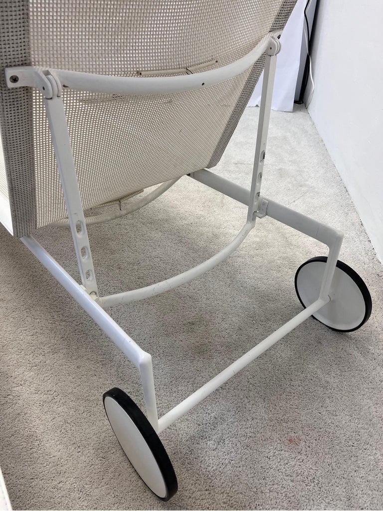 Richard Schultz 1966 Adjustable Outdoor Chaise Lounges for Knoll - a ...