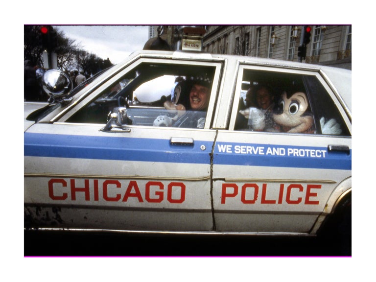 Richard Shay - Minnie Mouse in Chicago Police Car, 1987 - Color ...