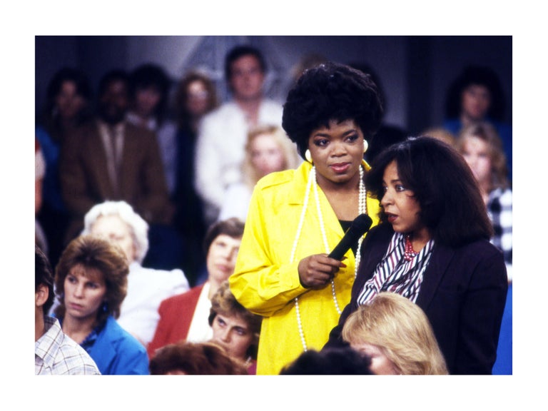 Richard Shay - Oprah Winfrey on AM Chicago, 1985 - Color Photograph ...