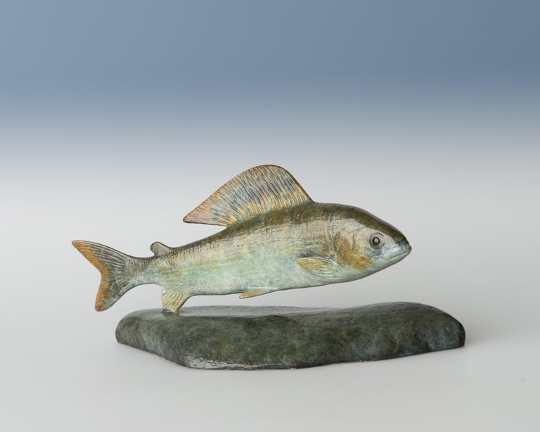 Richard Smith b.1955 - Contemporary Bronze Wildlife Fish Sculpture ...