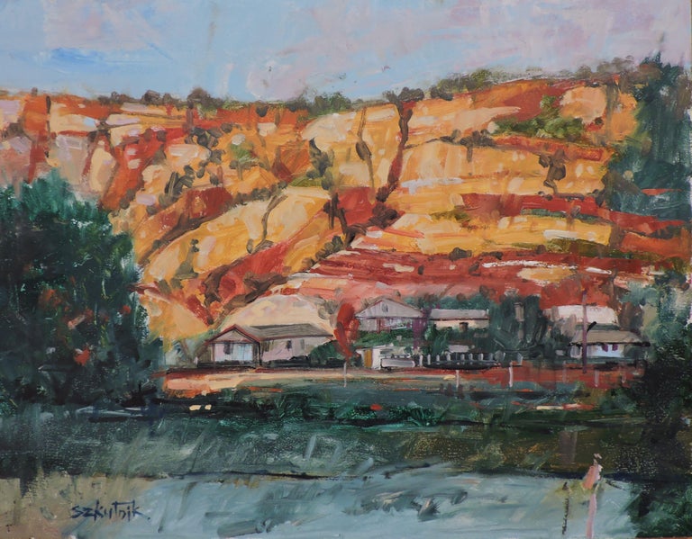 Richard Szkutnik - In Protection, Painting, Oil on Wood Panel For Sale ...