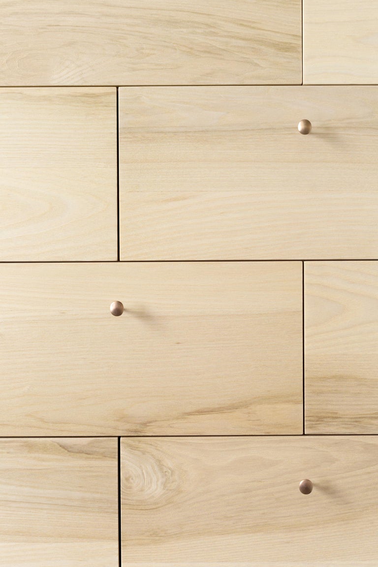 Richard Watson Highboy in Bleached Ash For Sale at 1stDibs