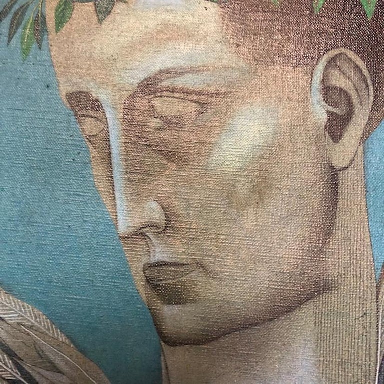 Richard Wilt, Caesar, American Mid-Century Modern O/C Painting, Ca ...