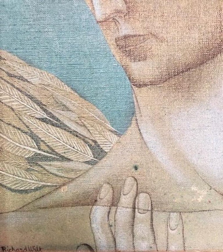 Richard Wilt, Caesar, American Mid-Century Modern O/C Painting, Ca ...