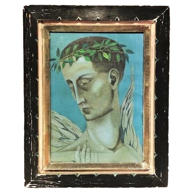 Richard Wilt, Caesar, American Mid-Century Modern O/C Painting, Ca ...