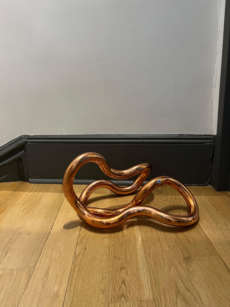 Richard X. Zawitz Copper Finish Large Tangle Sculpture For Sale at 1stDibs
