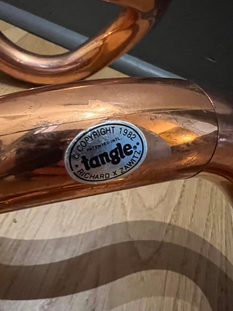 Richard X. Zawitz Copper Finish Large Tangle Sculpture For Sale at 1stDibs