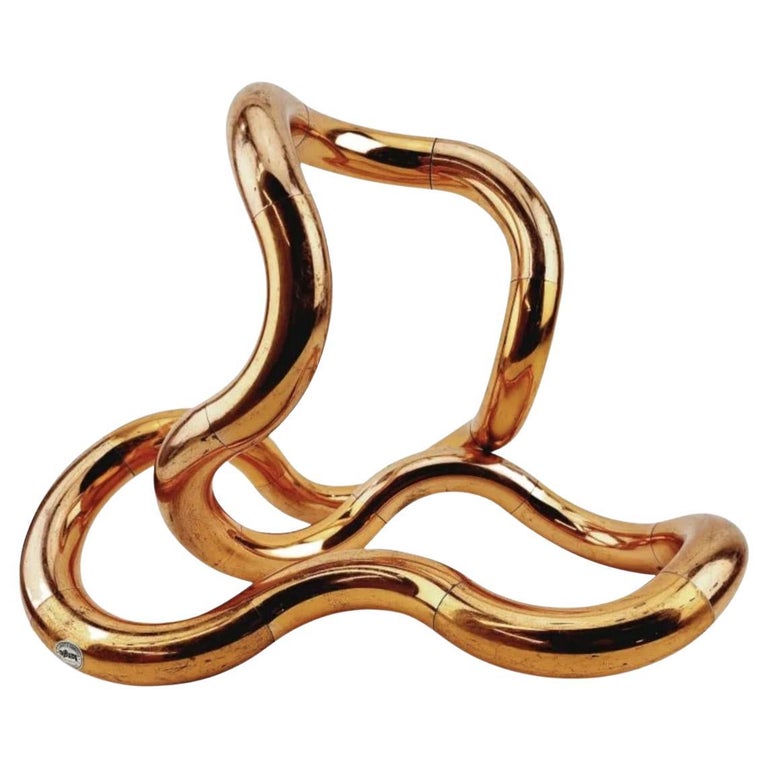 Richard X. Zawitz Copper Finish Large Tangle Sculpture For Sale at 1stDibs