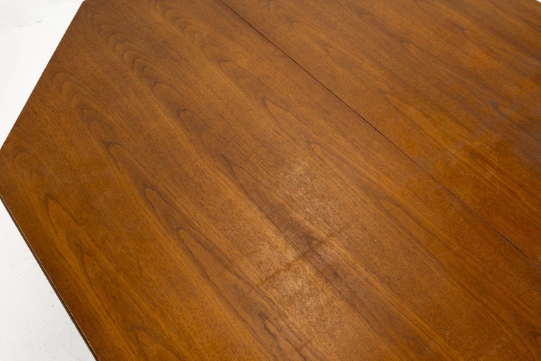 Richardson Midcentury Walnut Octagonal Dining Table at 1stDibs