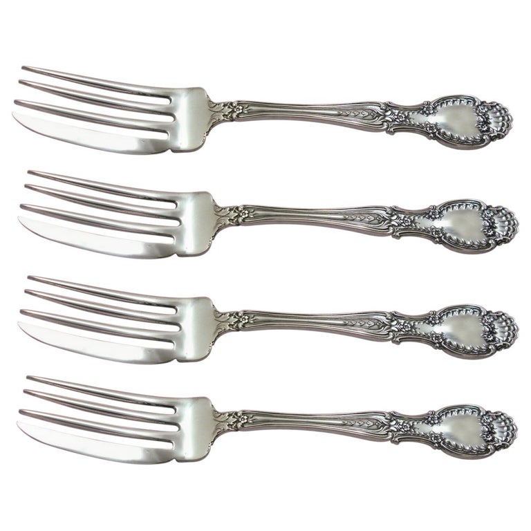 Richelieu by Tiffany and Co Sterling Silver Fish Fork Set 4 Piece AS ...