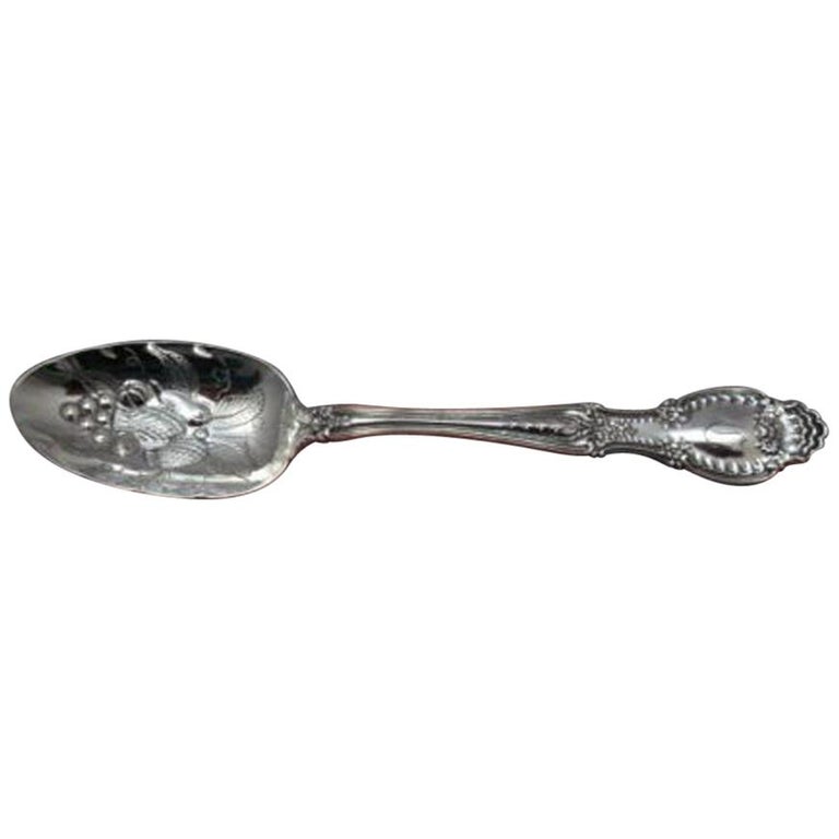 Richelieu by Tiffany and Co. Sterling Berry Spoon Embossed with Fruit ...