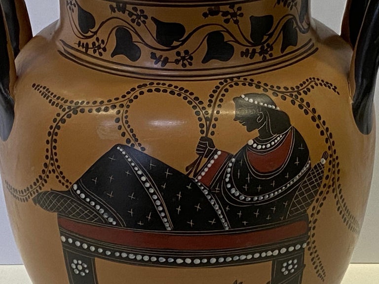 Richly Elegant Classical Style Greek Vase Lamp For Sale at 1stDibs ...