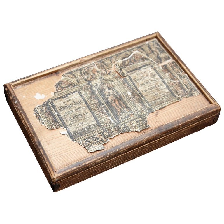 Richters German Anchor Stone Blocks Building Toy For Sale at 1stDibs
