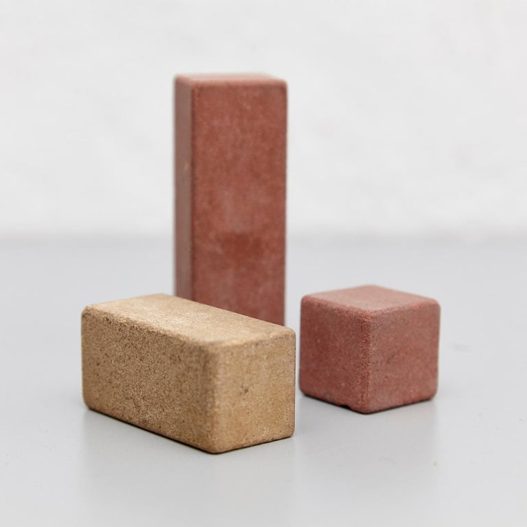 Richters German Anchor Stone Blocks Building Toy, Serie 4 Germany, 1900 ...