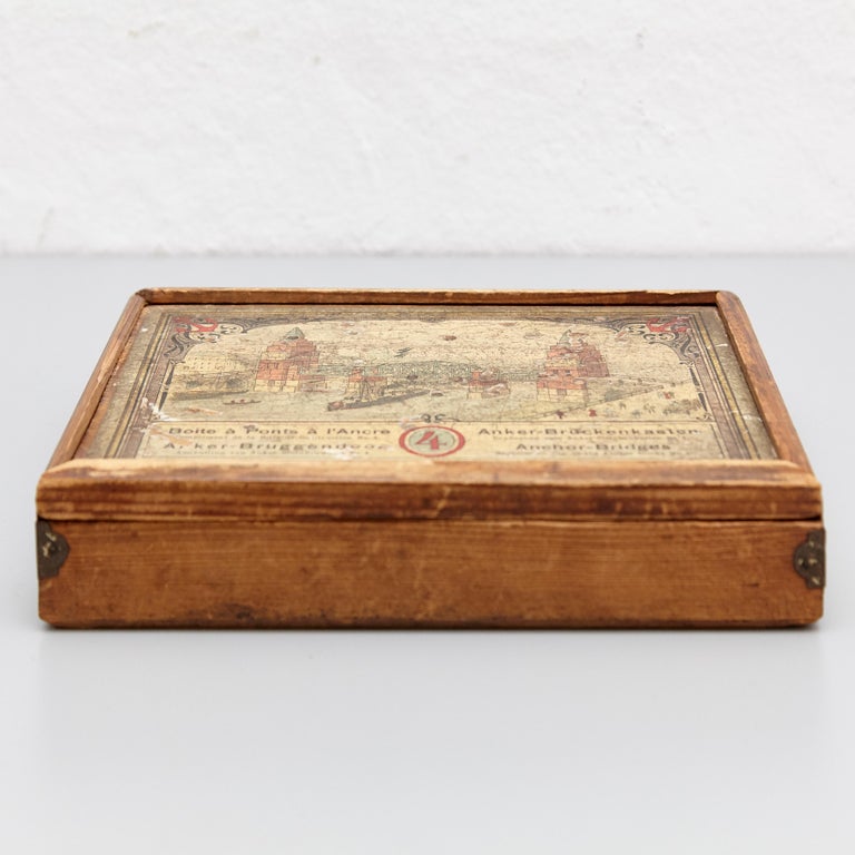 Richters German Anchor Stone Blocks Building Toy, Serie 4 Germany, 1900 ...