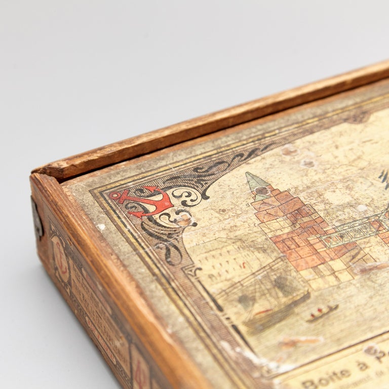 Richters German Anchor Stone Blocks Building Toy, Serie 4 Germany, 1900 ...