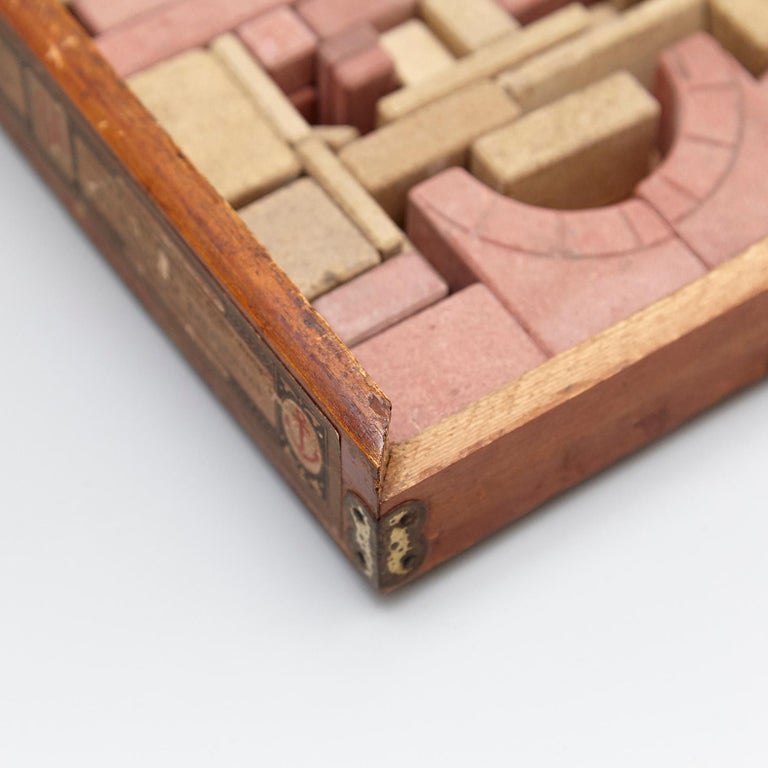 Richters German Anchor Stone Blocks Building Toy, Serie 6A Germany ...