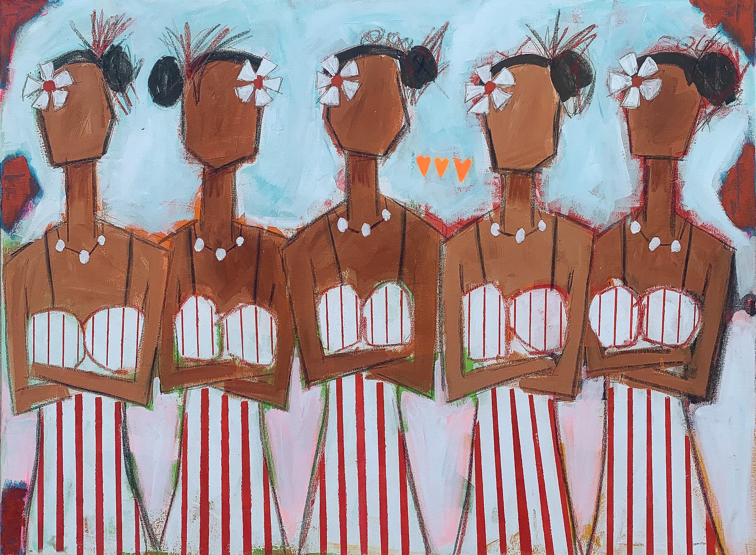 Rick Hamilton - You Will Always Be My Dark Horse, Original Painting For ...