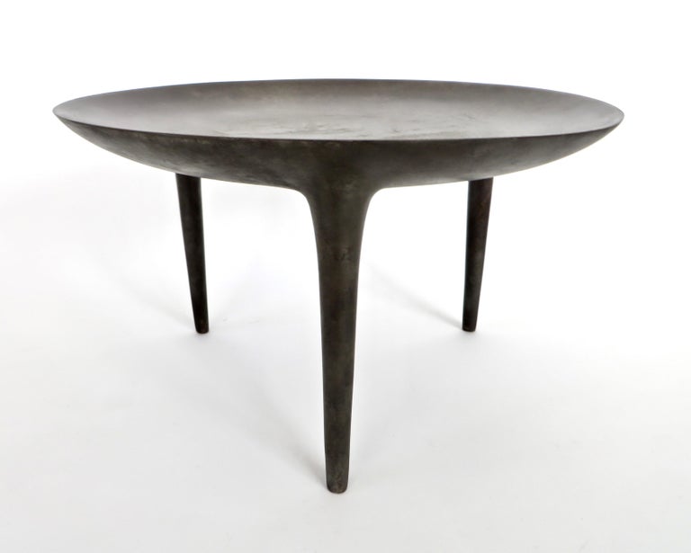 Rick Owens Brazier table d'appoint basse à brasero en bronze moulé ...