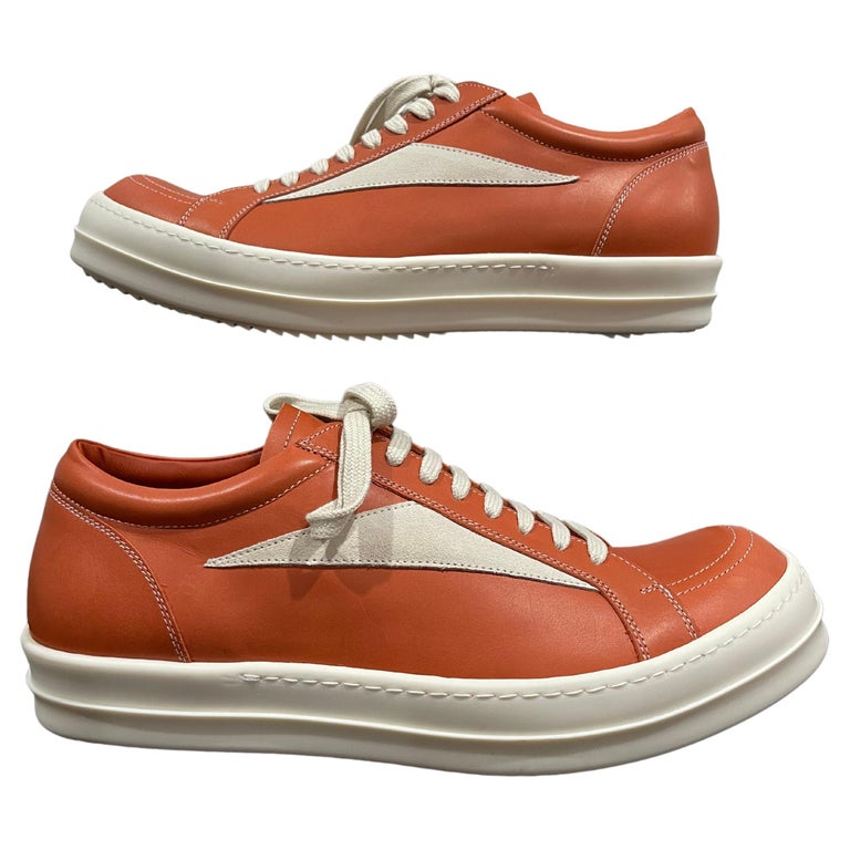 Rick Owens FW22 Strobe Vintage Vans Sneaker Low size 44 For Sale at 1stDibs