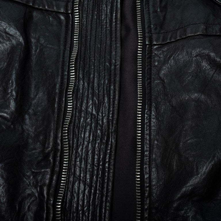 Rick Owens "Lou Reed" Leather Jacket For Sale at 1stDibs | lou reed ...